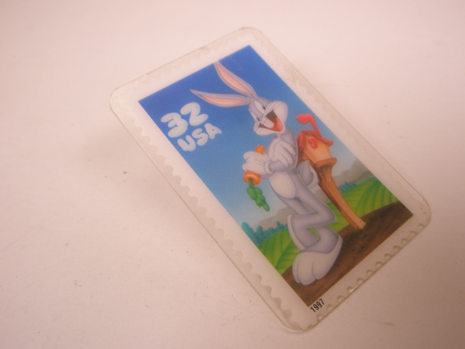 1997 Bugs Bunny 32 Cent Stamp Vintage WARNER BROS La… - Gem