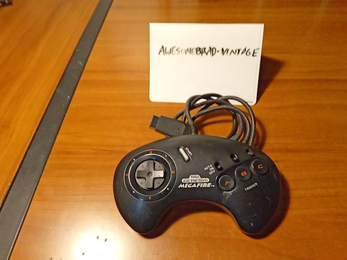 OEM Sega Genesis Mega Fire Controller 3 Button Combo 1657 *TESTED ...