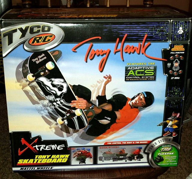 TYCO R/c Tony Hawk Xtreme Remote Control Skateboard 8 #95455 for sale ...