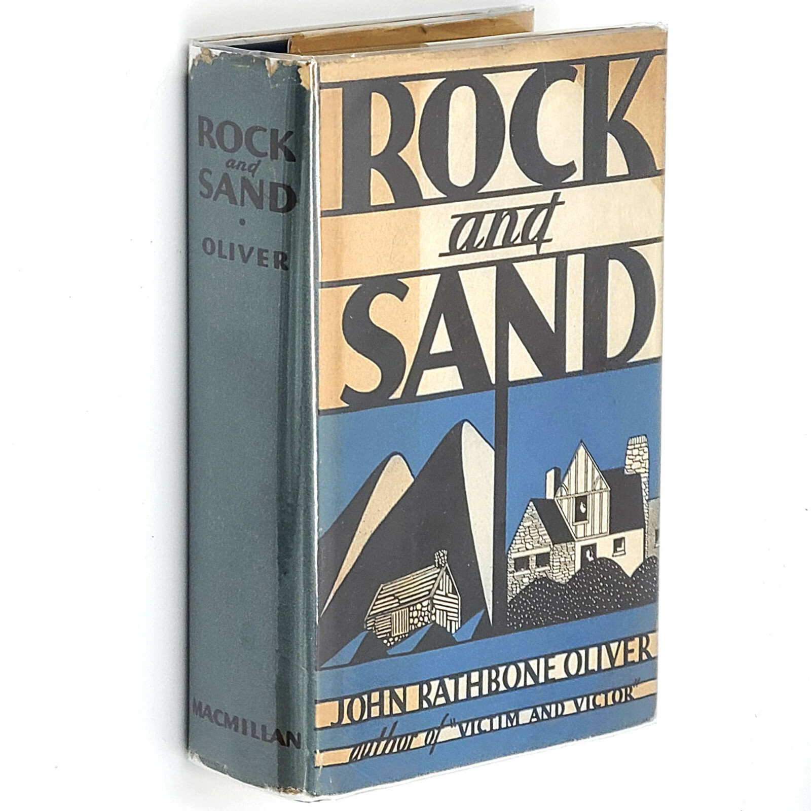 Rock and Sand 1930 JOHN RATHBONE OLIVER Novel First Edition, 1st ...