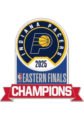 Indiana Pacers 2025 Eastern Conference champions NBA Finals Pin | eBay