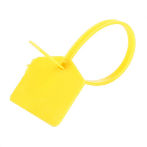 (Yellow)100Pcs 120mm Plastic Disposable Lock Ties Self Locking Tie ...