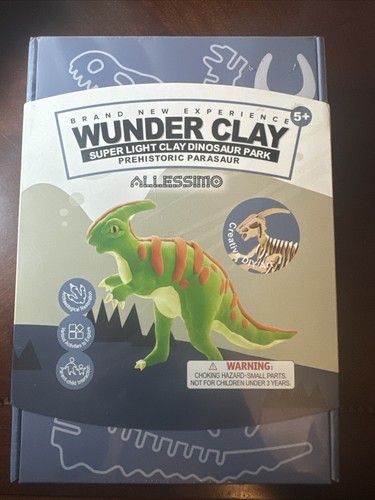 Wunder Clay / Super Light Clay Dinosaur Park / Prehistoric Parasaur ...