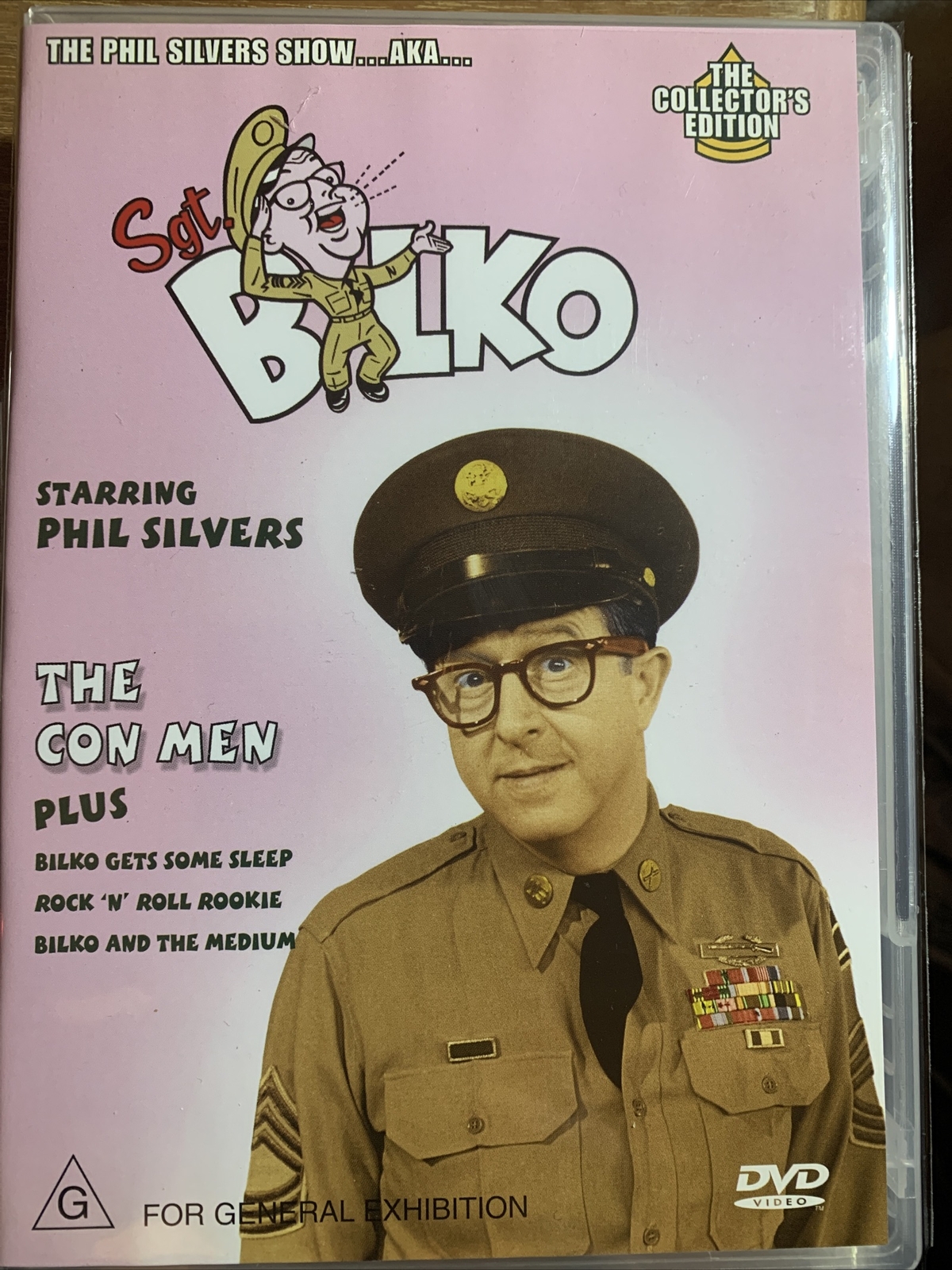 DVD: Sgt Bilko (Phil Silvers Show) - The Collectors Edition 4 DVDs | 16 ...