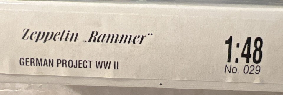 Zeppelin Rammer Planet Models | eBay