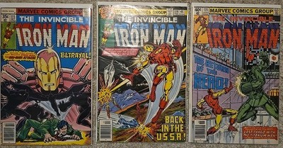 Iron Man Marvel Comics Bronze Age Lot 115, 119, 135 John Romita Jr. See ...