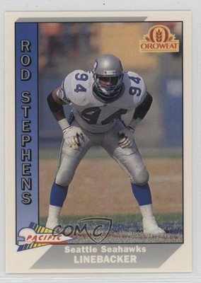 1991 Pacific Oroweat Seattle Seahawks Rod Stephens #40 0q3 | eBay