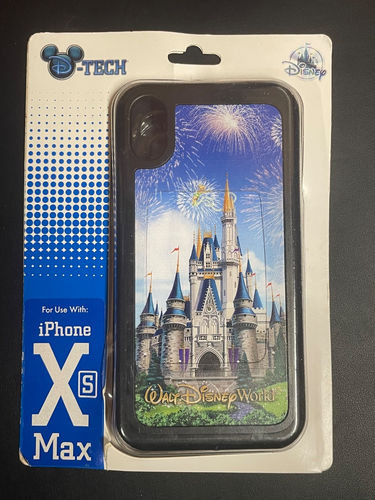 Disney Parks Walt Disney Castle Apple Iphone 10 XS Max Case New ...