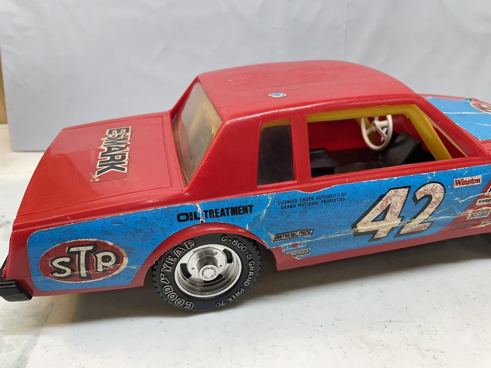 1980s Gay Toys Inc Kyle Petty #42 STP Race Stock Car Plastic NASCAR ...