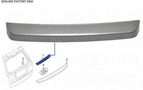 Genuine Land Rover Tailgate Rear End Door Handle LR020189 Lr2 for sale ...