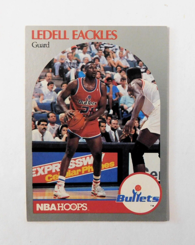1990 NBA #296 Ledell Eackles Washington Bullets Basketball Card | eBay