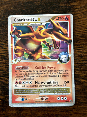 Charizard G LV.X DP45 Diamond and Pearl Promos Holo Heavily Played | eBay