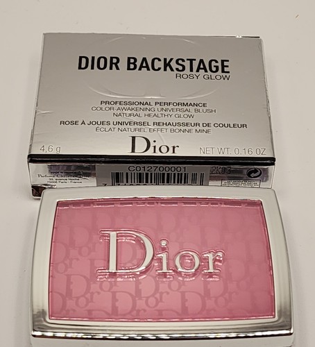 DIOR Backstage Rosy Glow Blush in 001 PINK Full Size NEW OLD PACKAGING ...