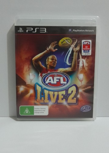 AFL Live 2 Game PS3 with Manual PAL 9312590123726 | eBay Australia