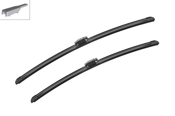 2x Wiper Blades (Pair) Flat / Aero type fits MINI COUNTRYMAN COOPER F60 ...
