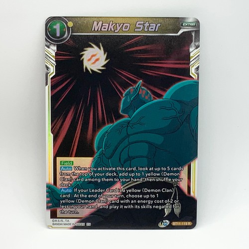 Makyo Star - BT11-119 R - Foil - Dragon Ball Super Card DBS NM | eBay ...