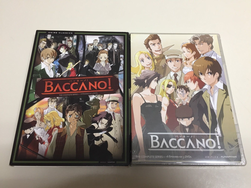 Baccano: The Complete Series (DVD, 2010, 3-Disc Set) for sale online | eBay