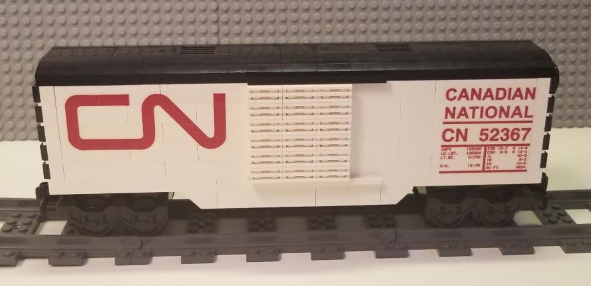 Custom Train Canadian National Boxcar -- PLEASE READ ITEM DESCRIPTION ...