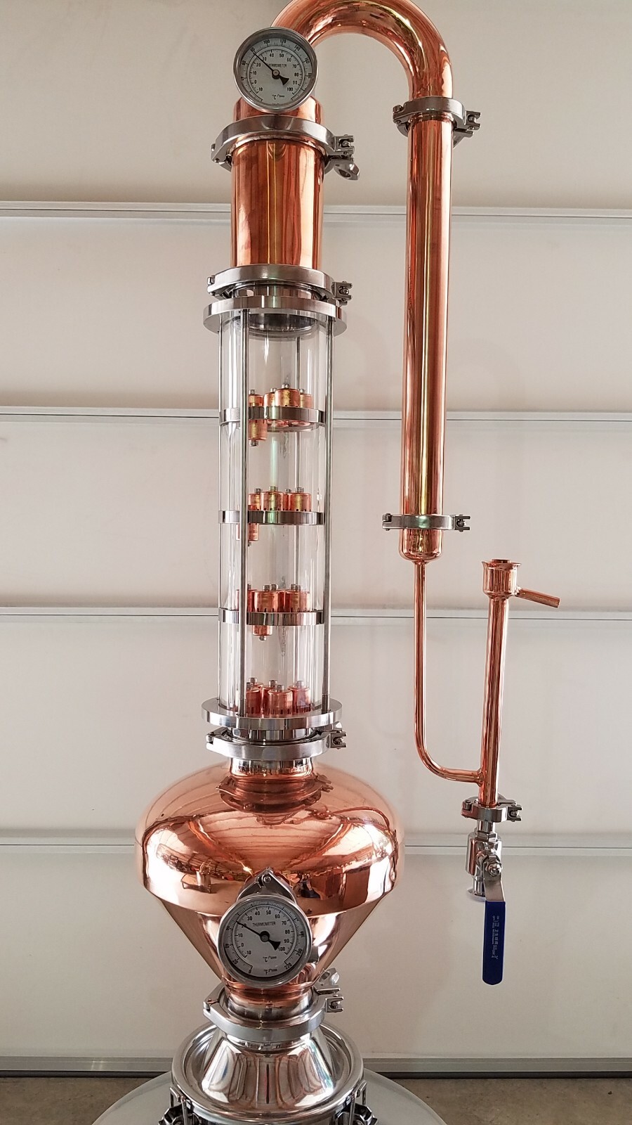 Pot Still Kit 2" Moonshine Still Do-it-yourself kit DIY Copper - Fits ...