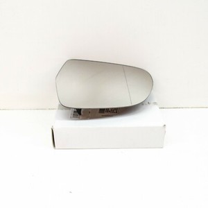 NEW AUDI A3 8P FRONT LEFT DOOR MIRROR GLASS WITH PLATE 4F0857535AF OEM ...