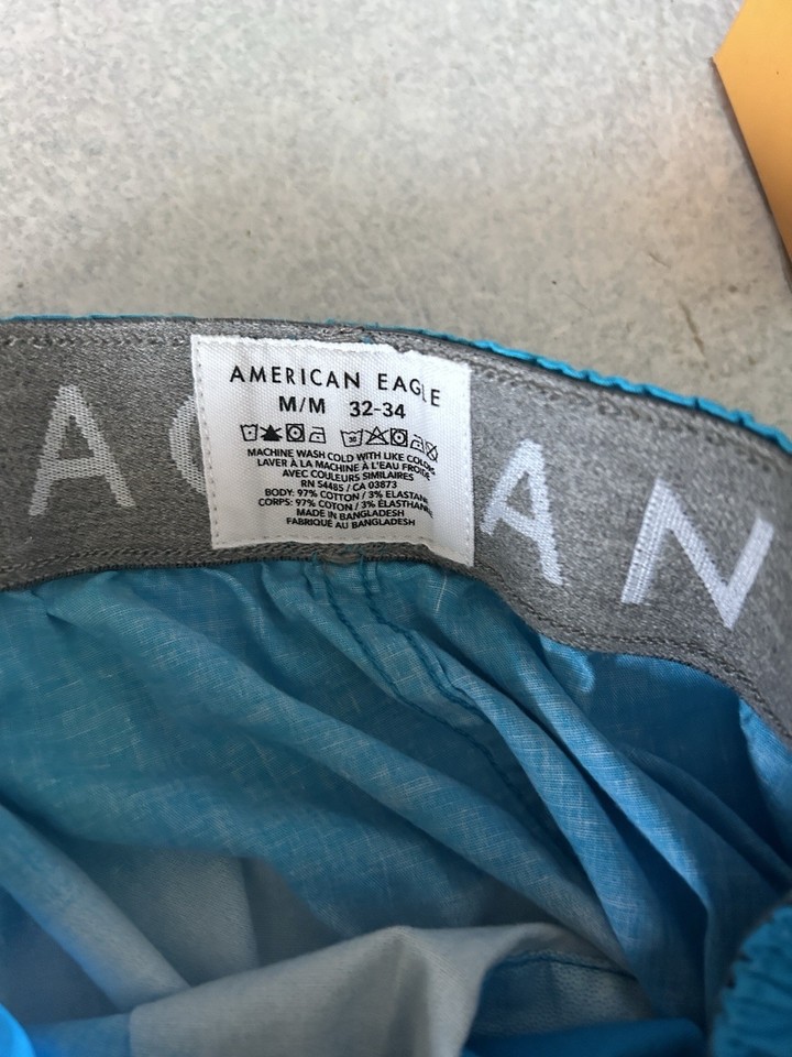 Lot of 4 American Eagle boxers size medium Perfect! | eBay