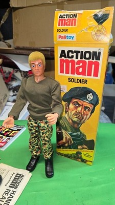 VINTAGE ACTION MAN BOXED SOLDIER FIGURE, 1978. | eBay UK