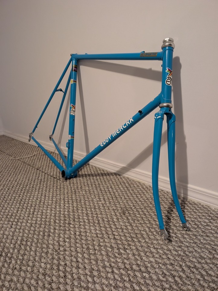 Vintage Eddy Merckx Road Bike FRAME and FORK 59cm Reynolds 753 | eBay