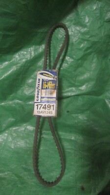 Goodyear Hi-Miler 17491 Cogged V-Belt 13AV1245 cross to A47 1/2" x 49 ...