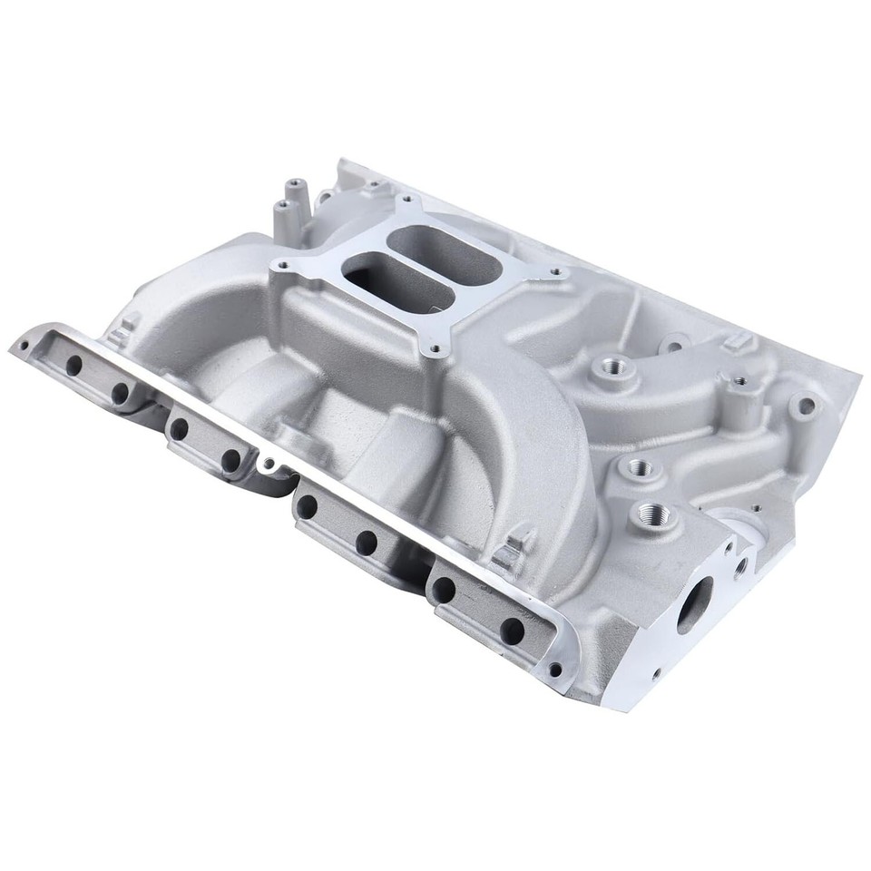 7105 Intake Manifold Aluminum Dual Plane for Ford FE 390 406 410 427 ...