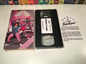 Women At Large Breakout 80s Aerobics VHS 1987 Fitness Exercise John ...