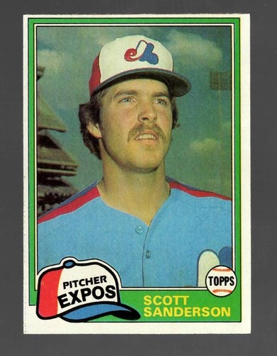 1981 Topps Scott Sanderson Montreal Expos #235 Excellent | eBay