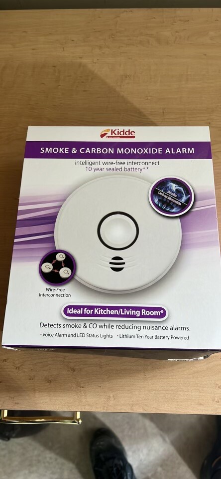 Kidde P3010CU Smoke and Carbon Monoxide Combination Detector - White, 2 ...