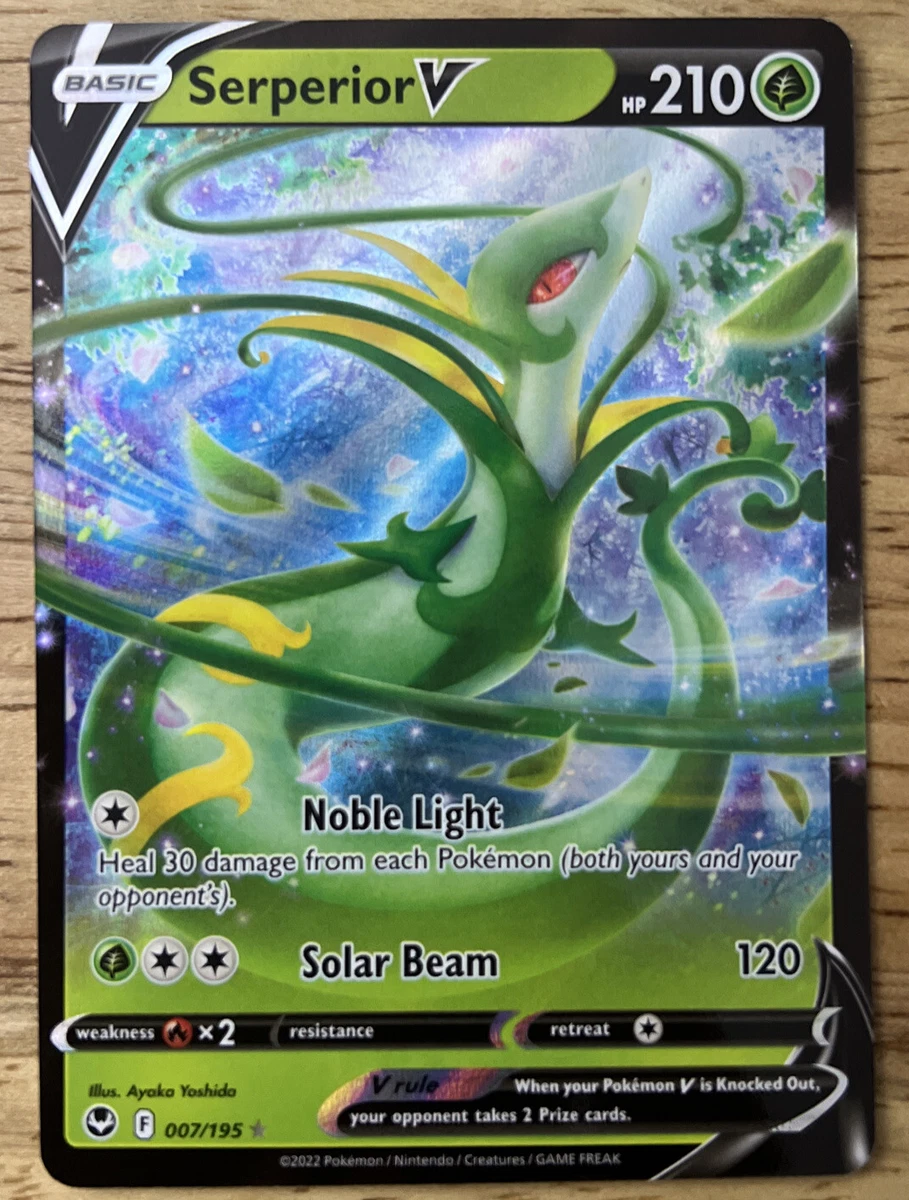 Serperior Pokemon Card