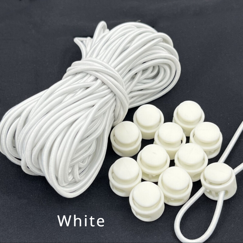 Spring Cord Lock End Stopper Fastener Adjustment Elastic Band ...