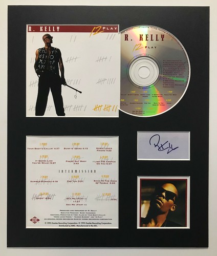 R KELLY - Signed Autographed - 12 PLAY - Album Display | eBay