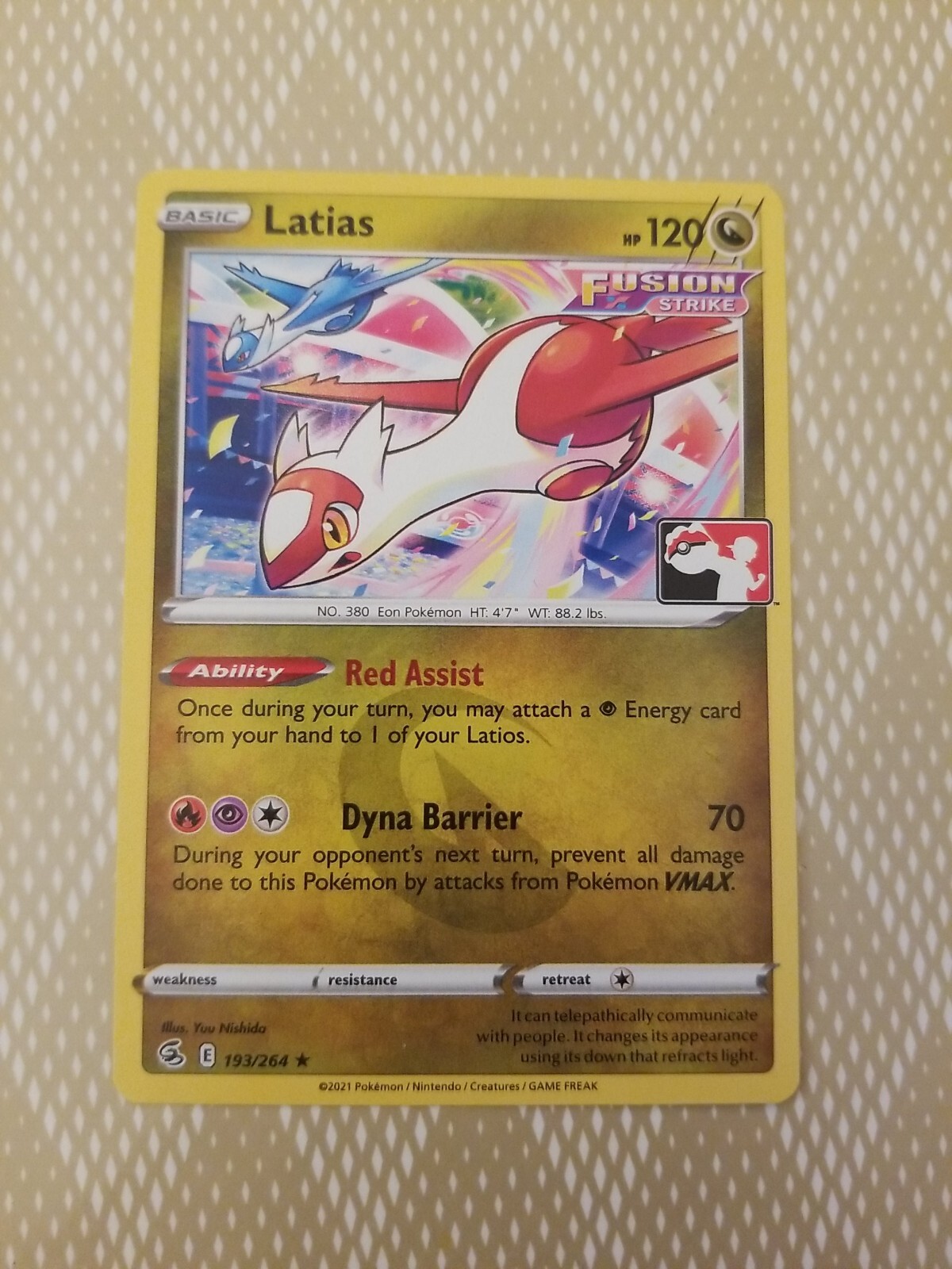 Latias 193/264 Prize Pack Series Cards Regular for sale online | eBay