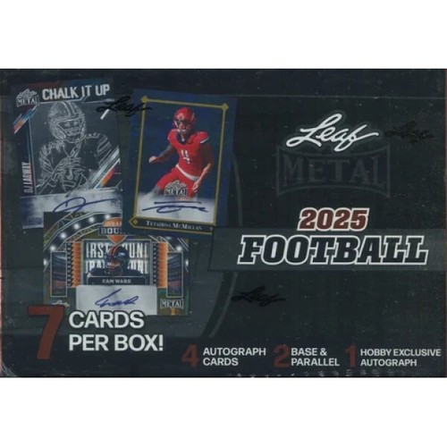2025 Leaf Metal Football Hobby Box | eBay.de