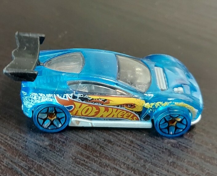 Hot Wheels 2004 Synkro Die Cast Car Blue With Black Spoiler 1:64 Loose ...