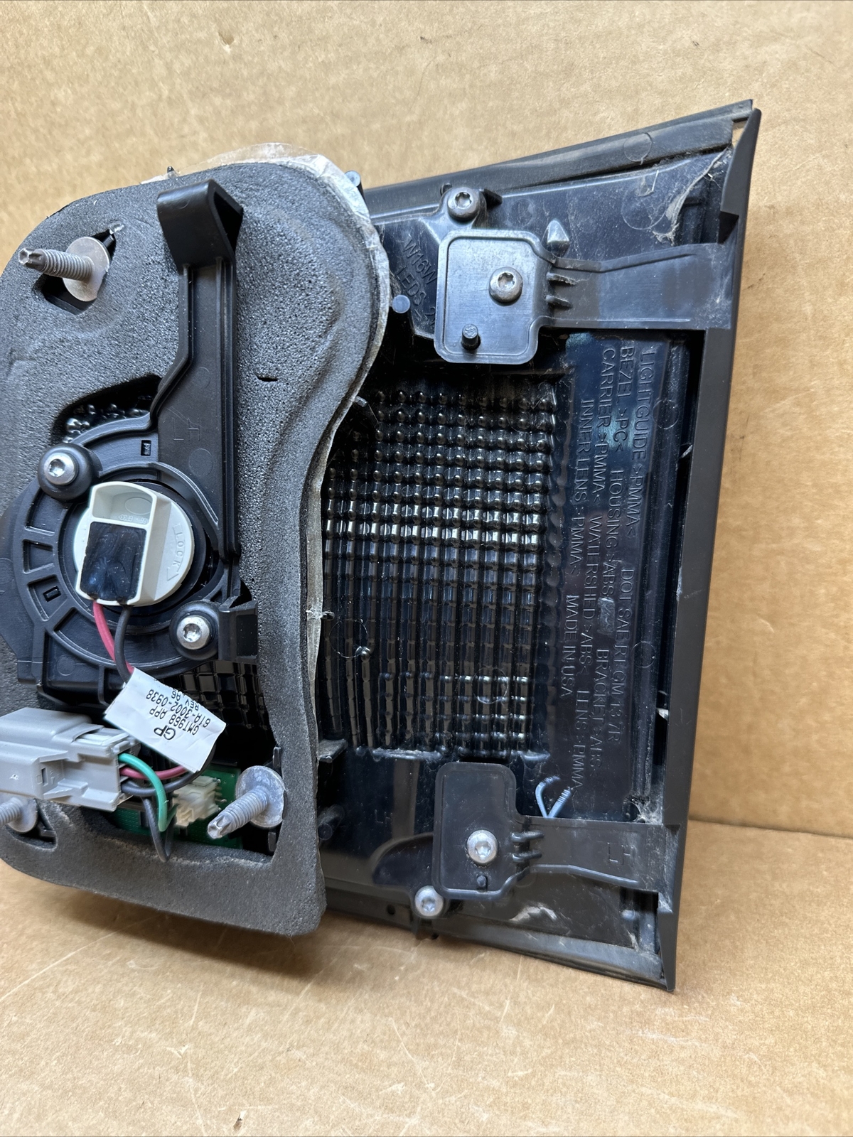 2013-2016 GMC Acadia Inner Decklid Tail Light Left Driver Side OEM ...