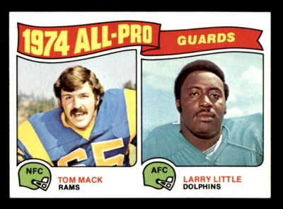 1975 Topps Football #203 All-Pro Guards Mack Little NM/MT *d3 | eBay