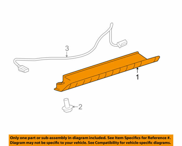 81570-47051 Toyota Lamp assy, center stop 8157047051, New Genuine OEM ...