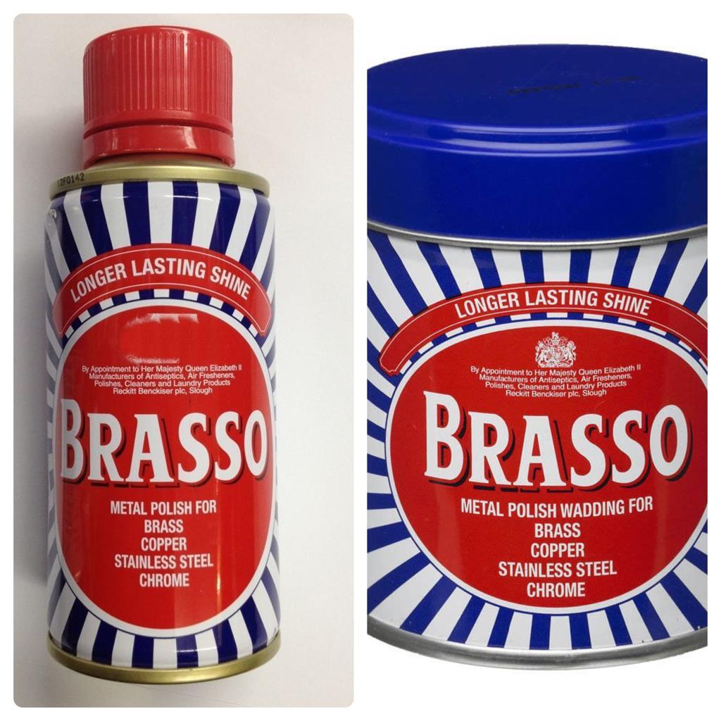 SILVO/BRASSO TARNISH GUARD METAL POLISH SILVER BRASS GOLD CHROME ...