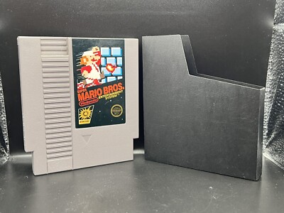 Nintendo SUPER MARIO BROS NES With Dust Sleeve *5 Screw Variant* | eBay