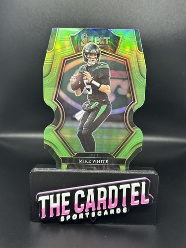 2022 Select Football Mike White Lime Green DieCut /299 Premier Level ...