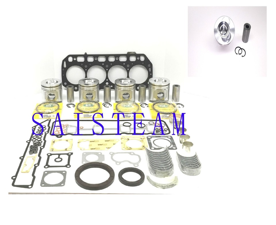 KOMATSU 4D106 Engine Rebuild Kit Fits Loader Forklift & Excavator | eBay