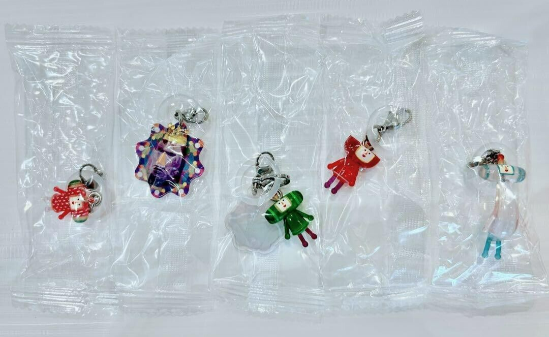 Katamari Damacy Mejirushi Accessory Capsule Toy Complete Set of 5 Japan ...