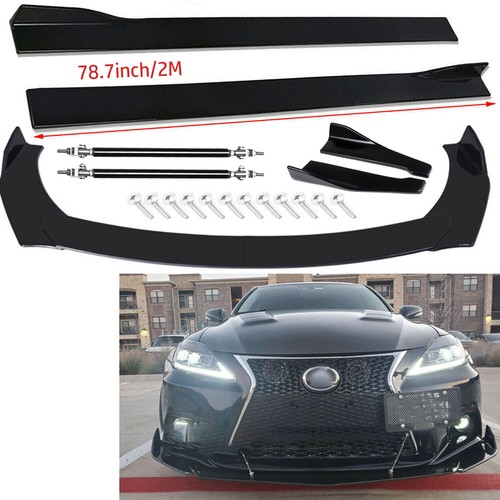 For Lexus IS250 IS350 Front Bumper Lip Chin Spoiler Splitter Body Kit ...