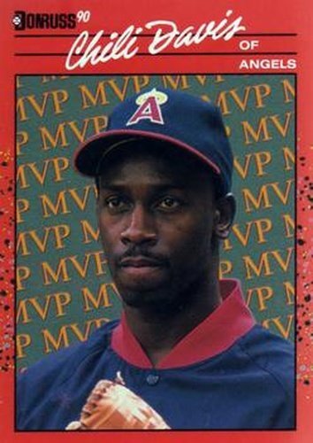 #BC-20 Chili Davis - California Angels - 1990 Donruss Baseball - Bonus ...
