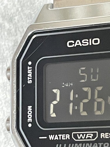 Casio Black Digital Watch Unisex Quartz Retro Style Multifunctional | eBay