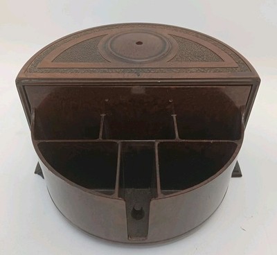 Vintage YZ Howell Bakelite Roto-Tray Cigarette Dispenser Rotating ...